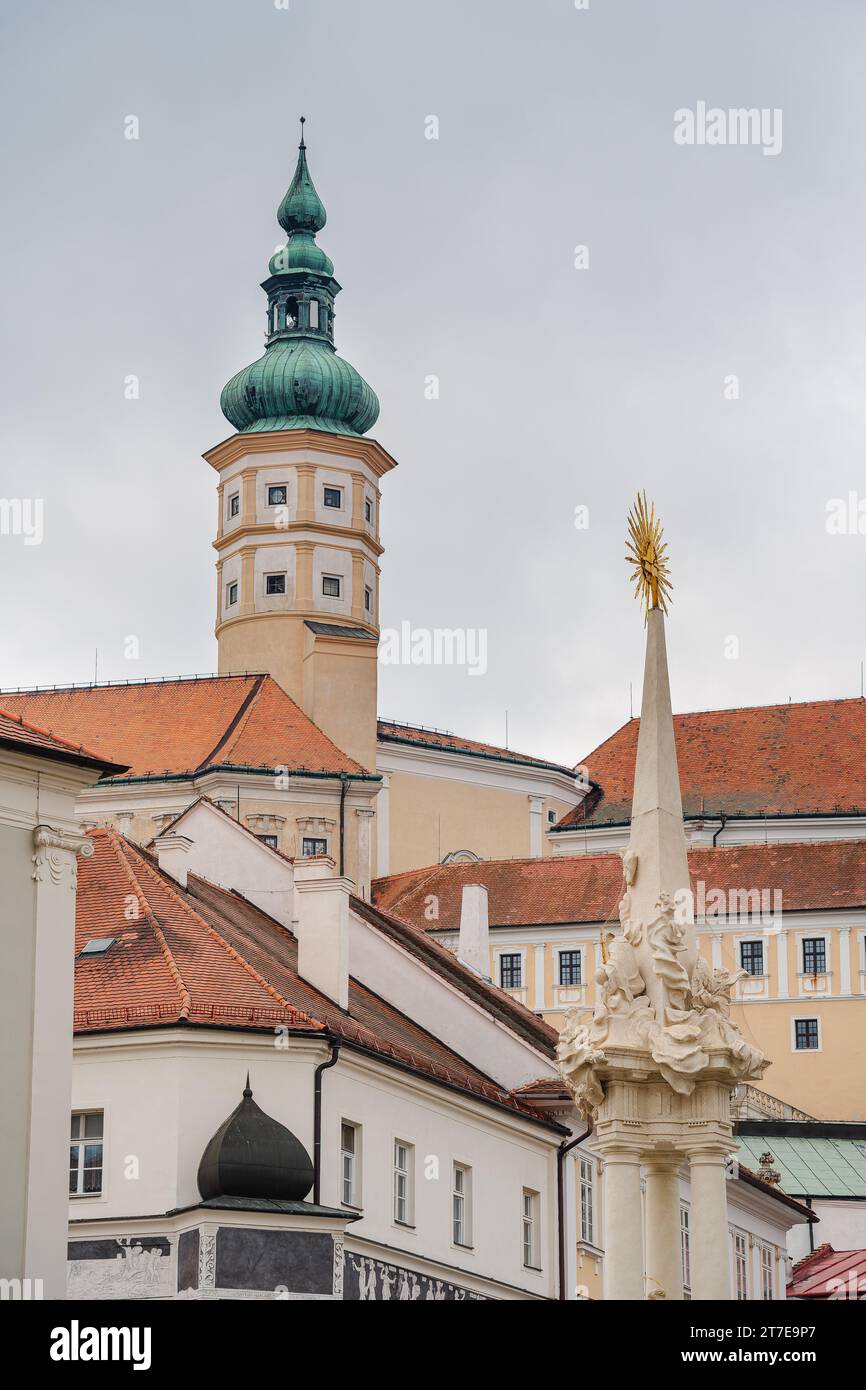 View historic mikulov castle hi-res stock photography and images - Alamy