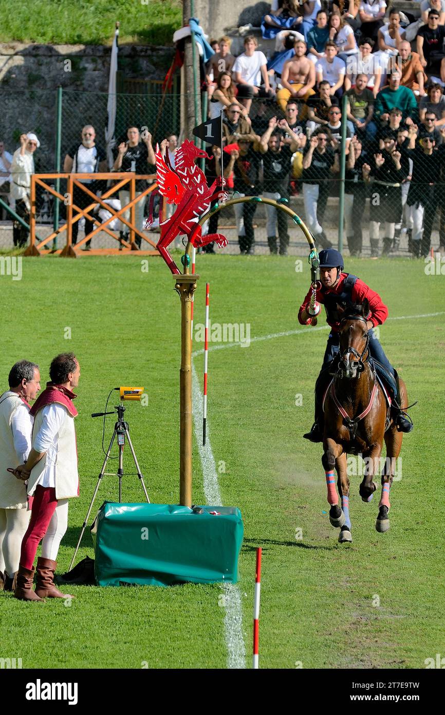 Race to the Ring. Narni. Umbria. Italy Stock Photo - Alamy
