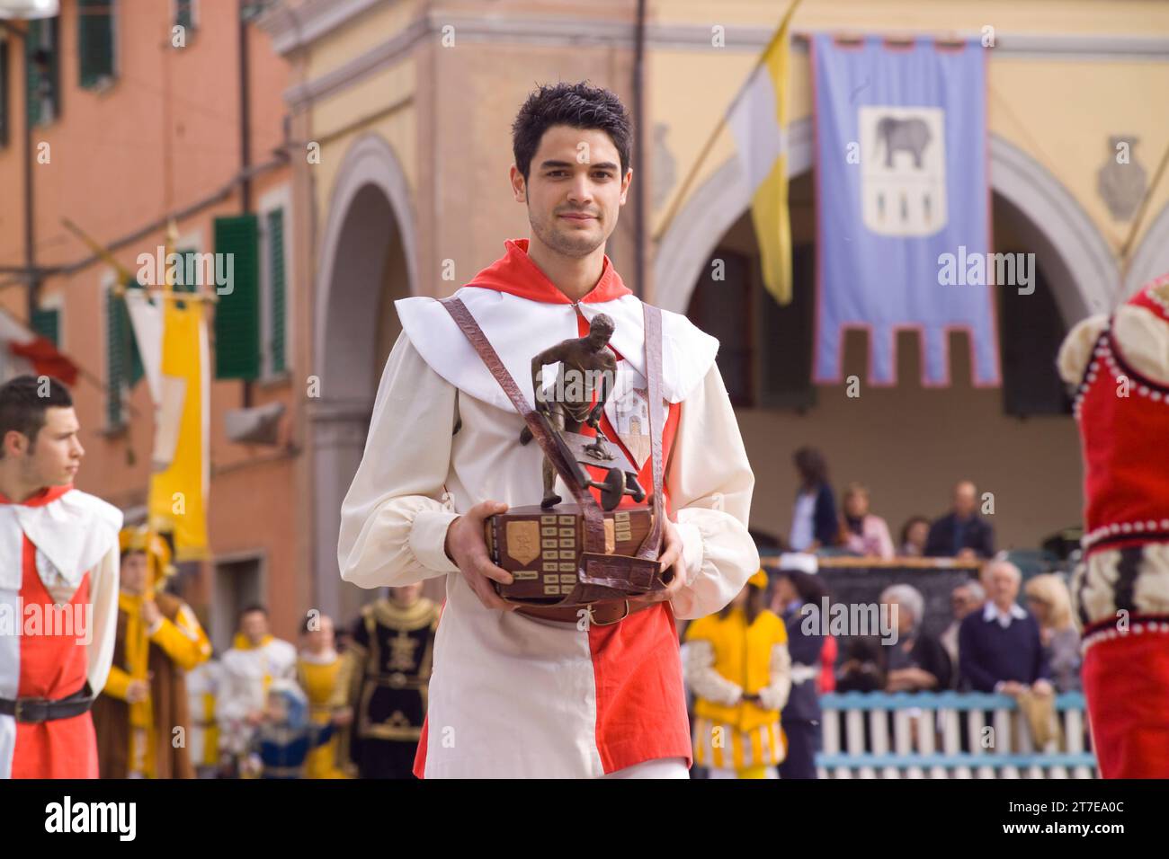 palio della rana, fermignano, marche, italia Stock Photo - Alamy