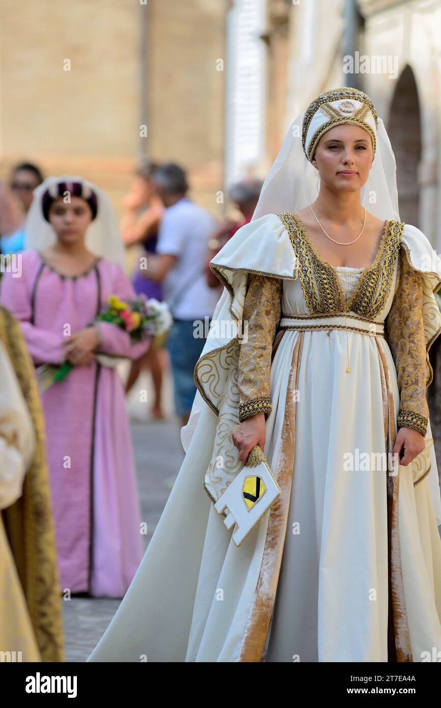 Historical Parade of the Cavalcade of the Assumption. Stop. Marche ...