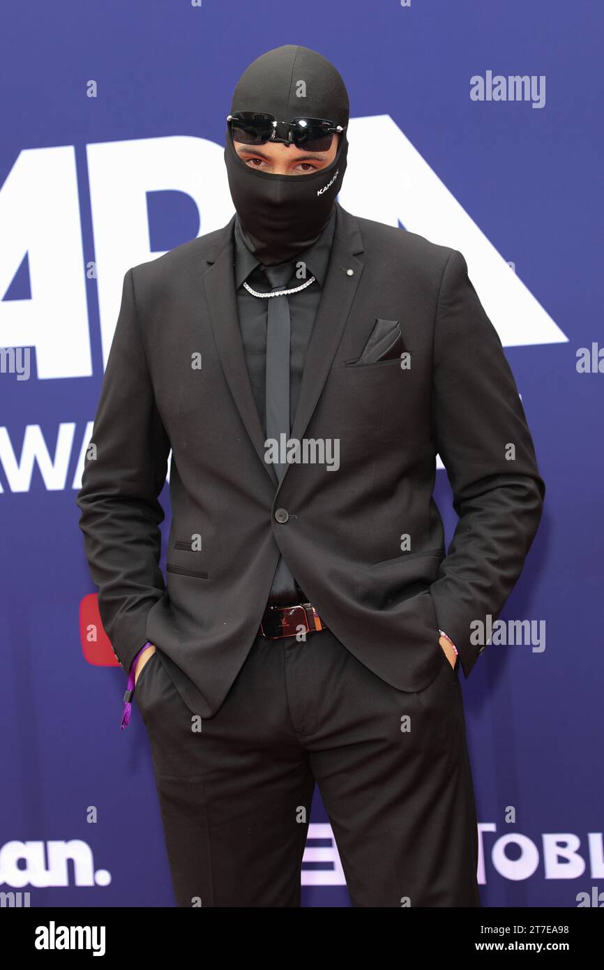 November 15, 2023: KAHUKX attends the 37th Annual ARIA Awards at The ...