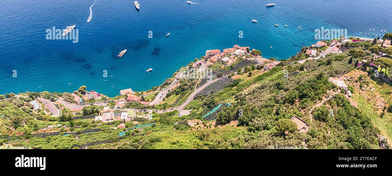 Ravello's breathtaking vantage: the ethereal Amalfi Coast in Italy ...
