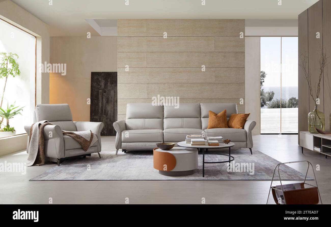 Elevate Your Living Space- High-End Interior Design Inspirations Stock ...