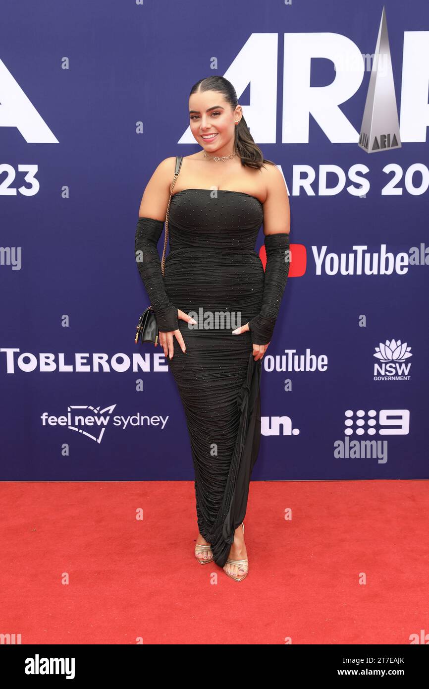 November 15, 2023: RARIA attends the 37th Annual ARIA Awards at The ...