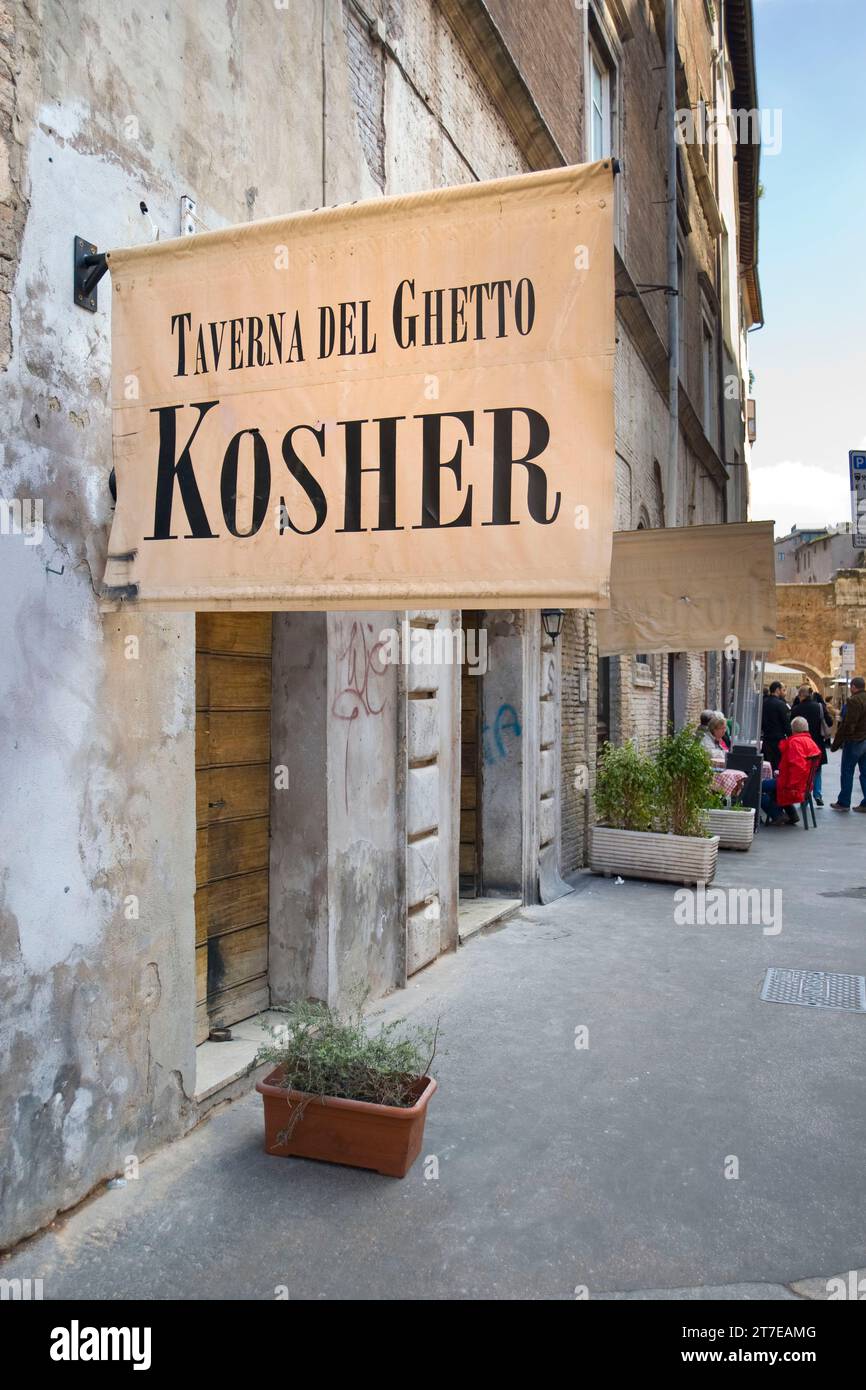 Jewish ghetto rome hi-res stock photography and images - Alamy