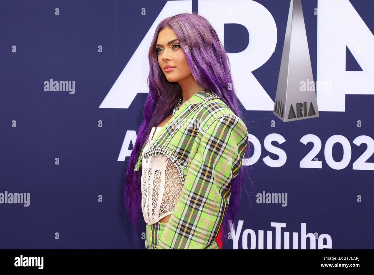 November 15, 2023: CHARLEY attends the 37th Annual ARIA Awards at The ...