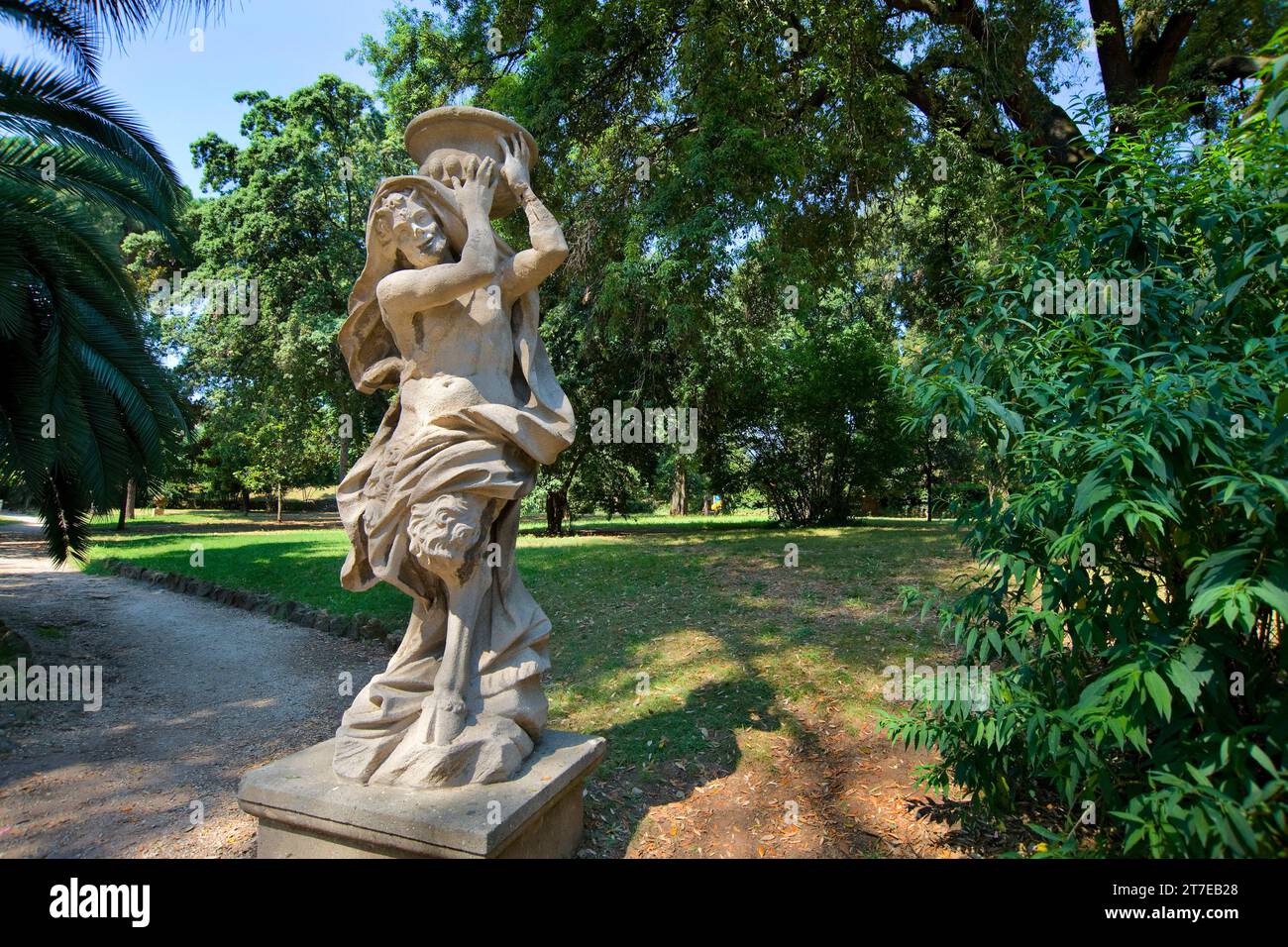 Villa Sciarra Park. Rome. Lazio. Italy Stock Photo - Alamy