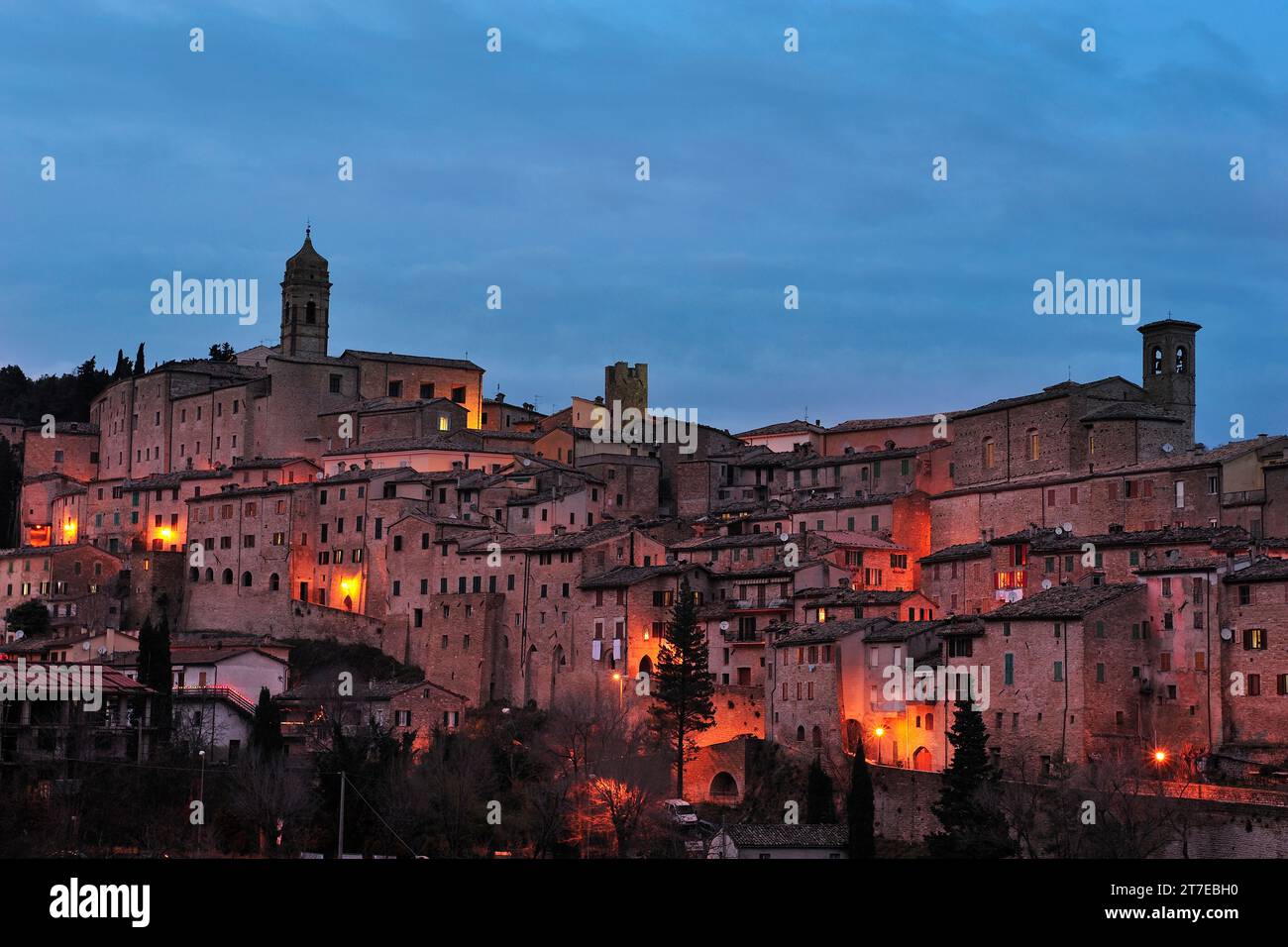 Serra San Quirico. Marche. Italy Stock Photo - Alamy