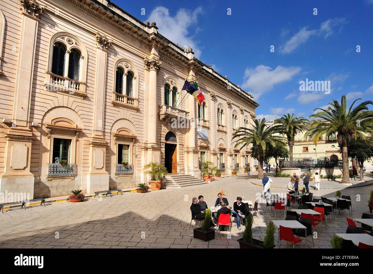 Scicli town hall hi-res stock photography and images - Alamy