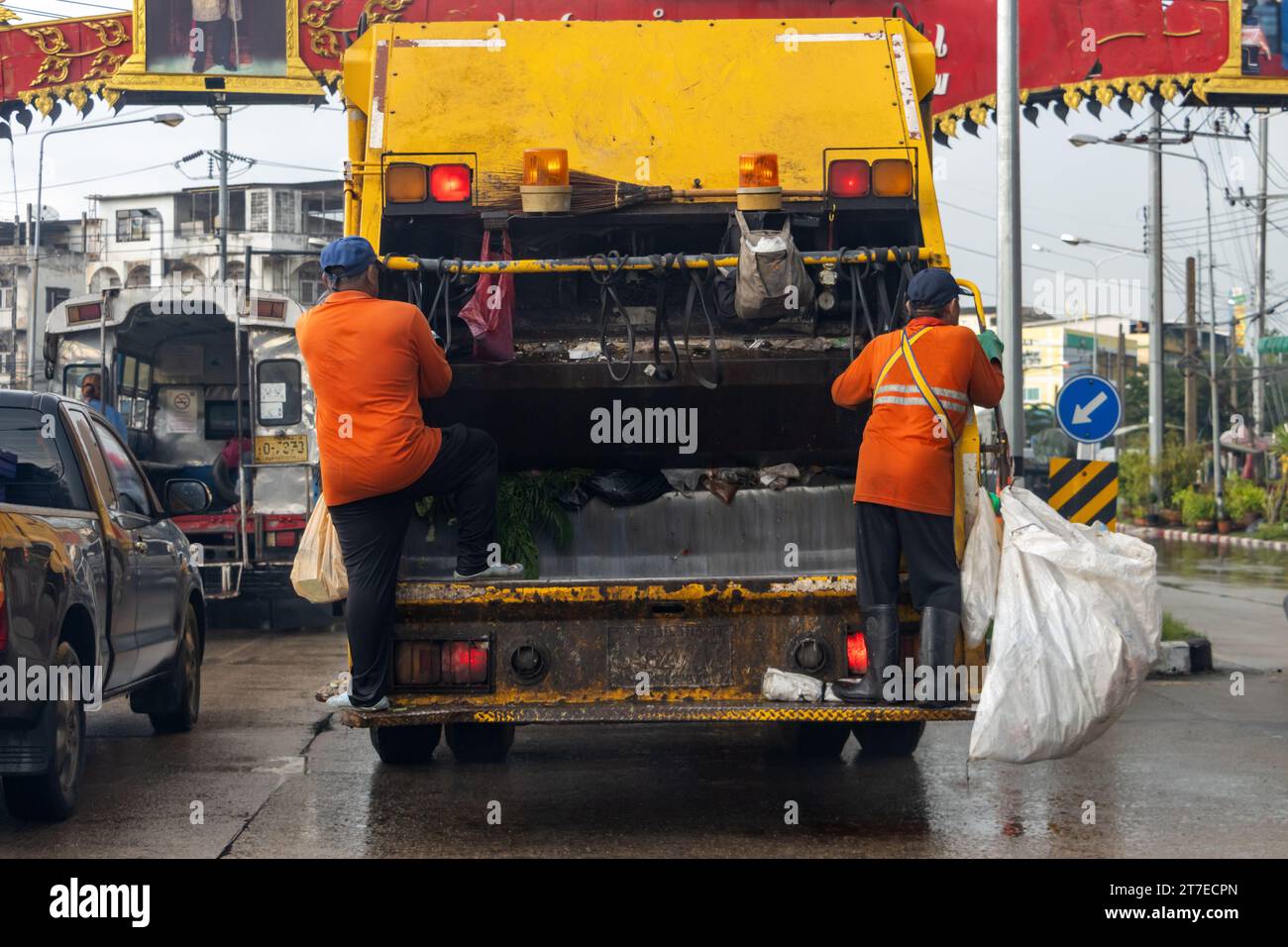 Trashmen Trash Truck Drivers