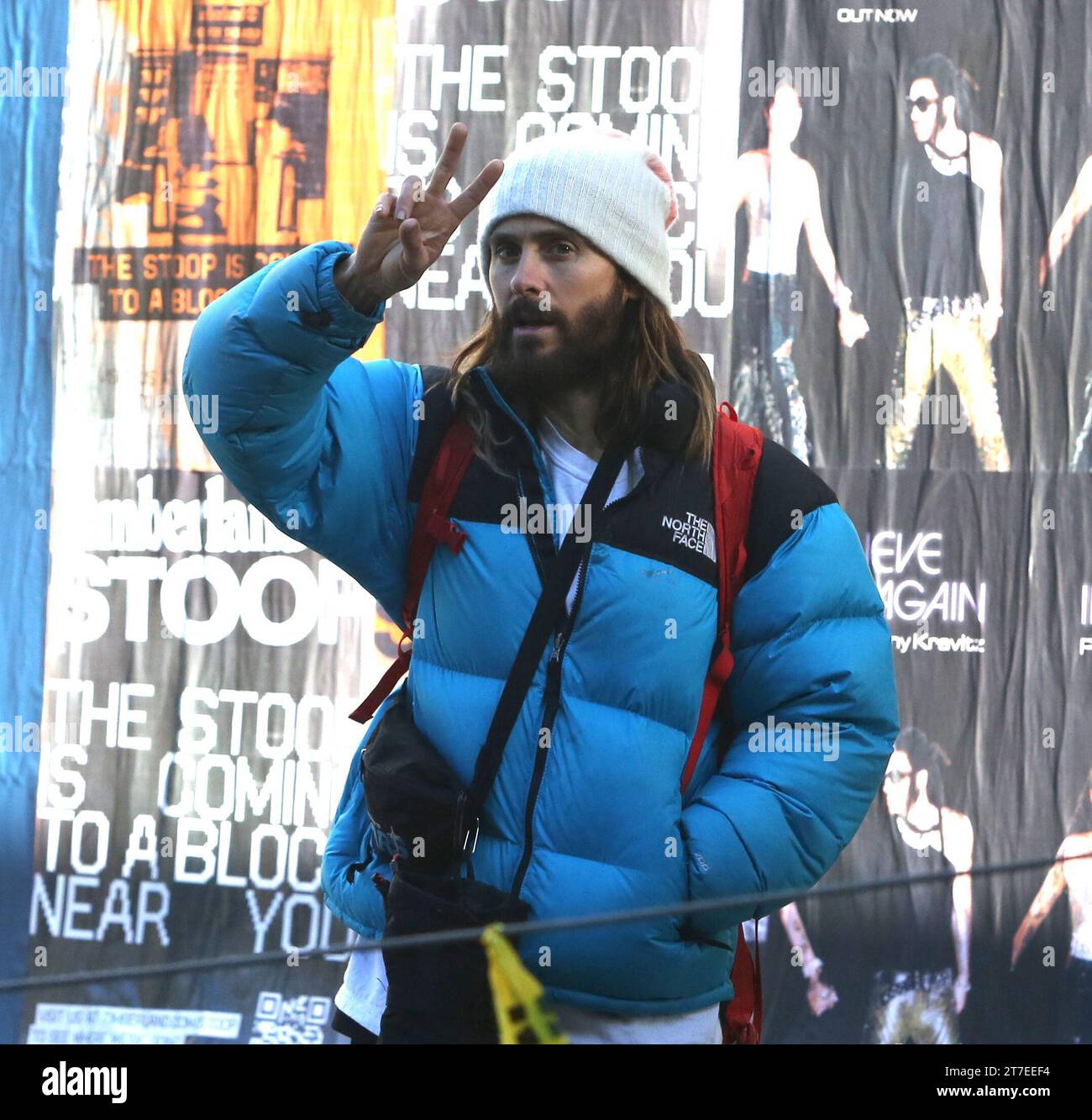 Jared Leto and friend out in Soho. Featuring: Jared Leto Where: New ...