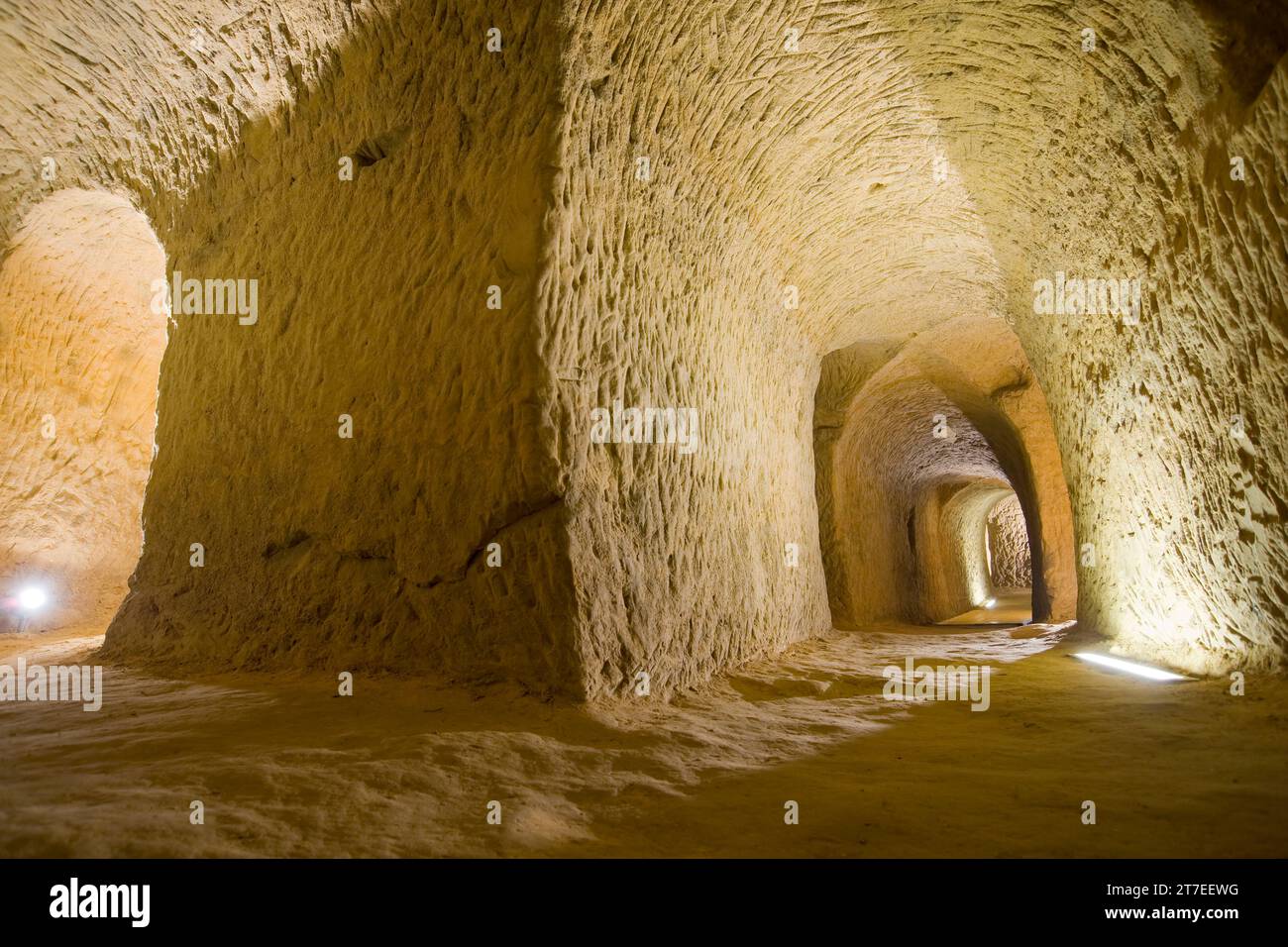 The Cantinone Caves. Osimo. Marche Stock Photo - Alamy