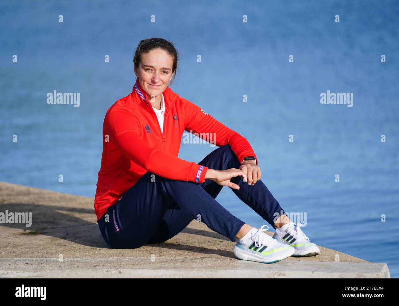 Great Britain's Mallory Franklin during the Team GB Paris 2024 canoeing ...