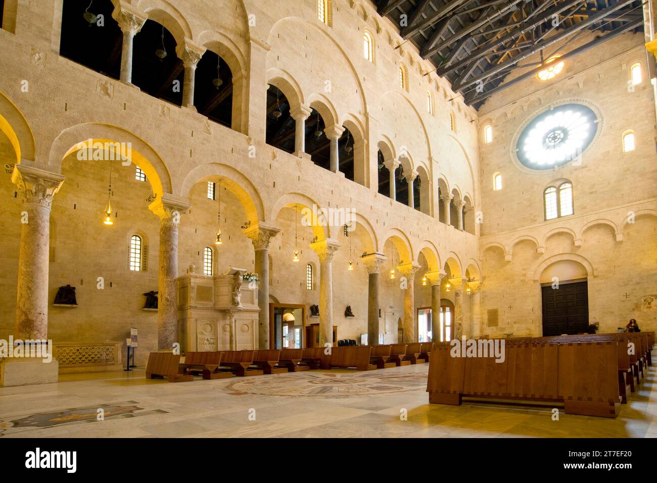 Cathedral of San Sabino. Bari. Puglia. Italy Stock Photo - Alamy
