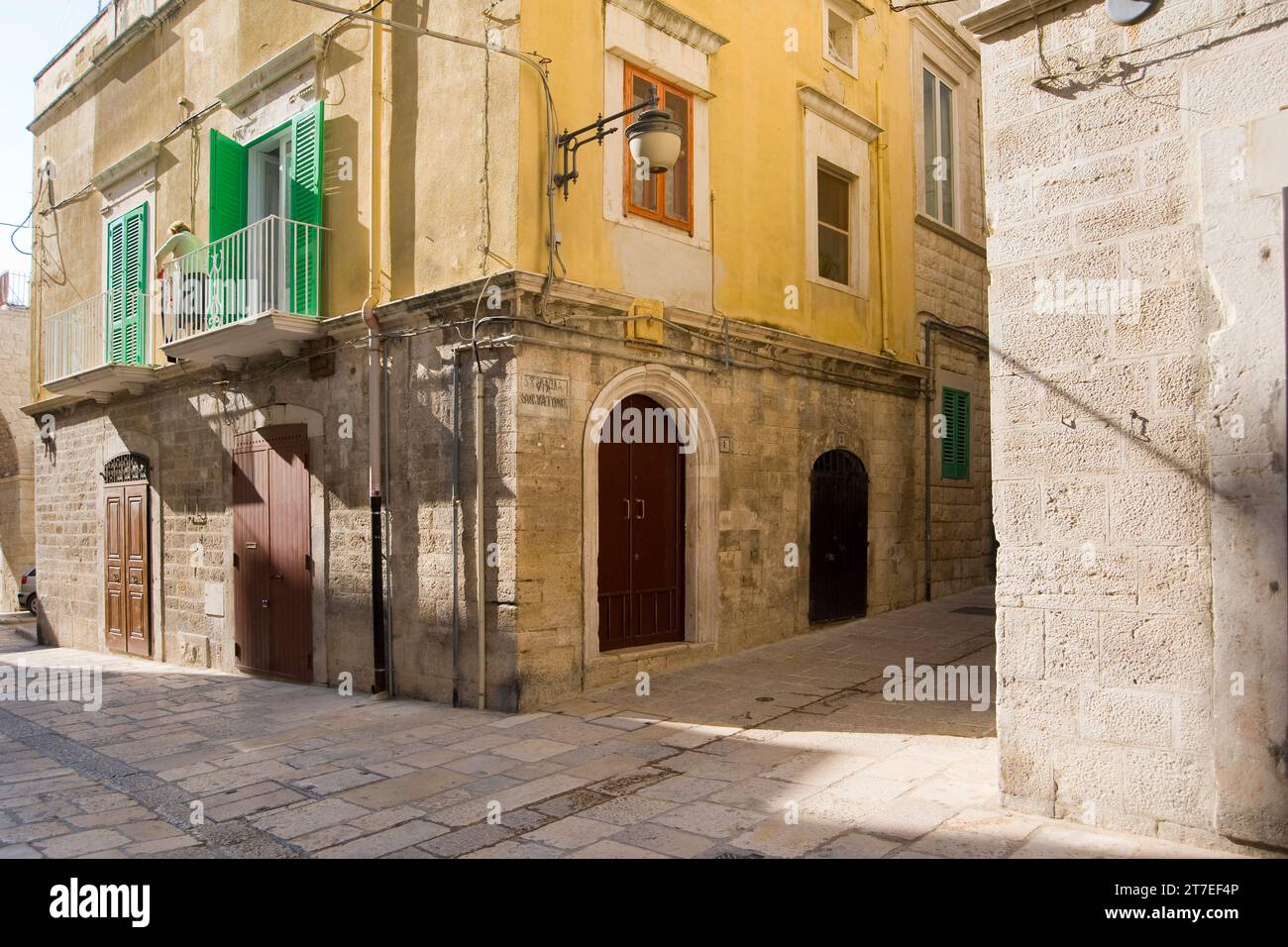 The Old Town. Molfetta. Puglia. Italy Stock Photo - Alamy