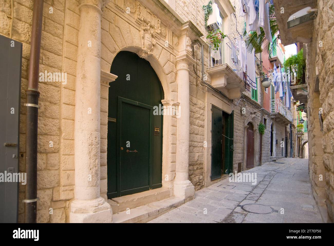 The Old Town. Molfetta. Puglia. Italy Stock Photo - Alamy