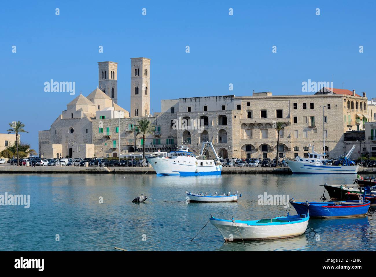 The Old Town. Molfetta. Puglia. Italy Stock Photo - Alamy