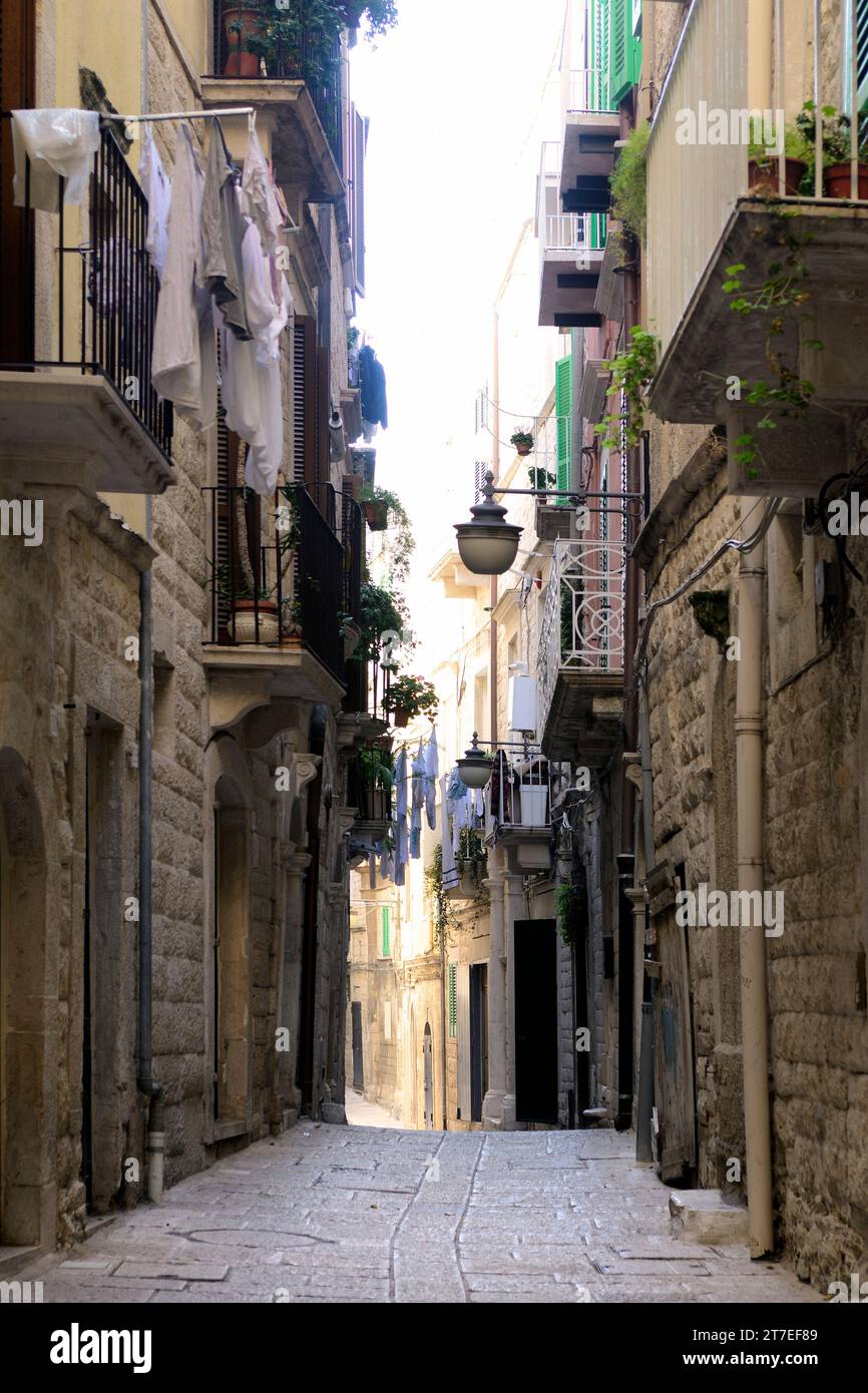 The Old Town. Molfetta. Puglia. Italy Stock Photo - Alamy