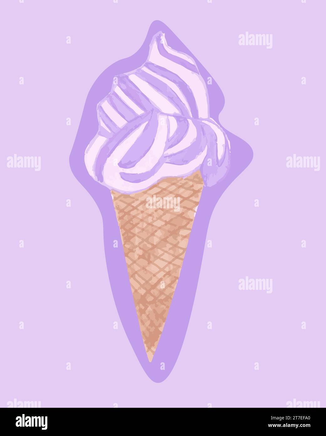 White creamy texture isolated Stock Vector Images - Alamy