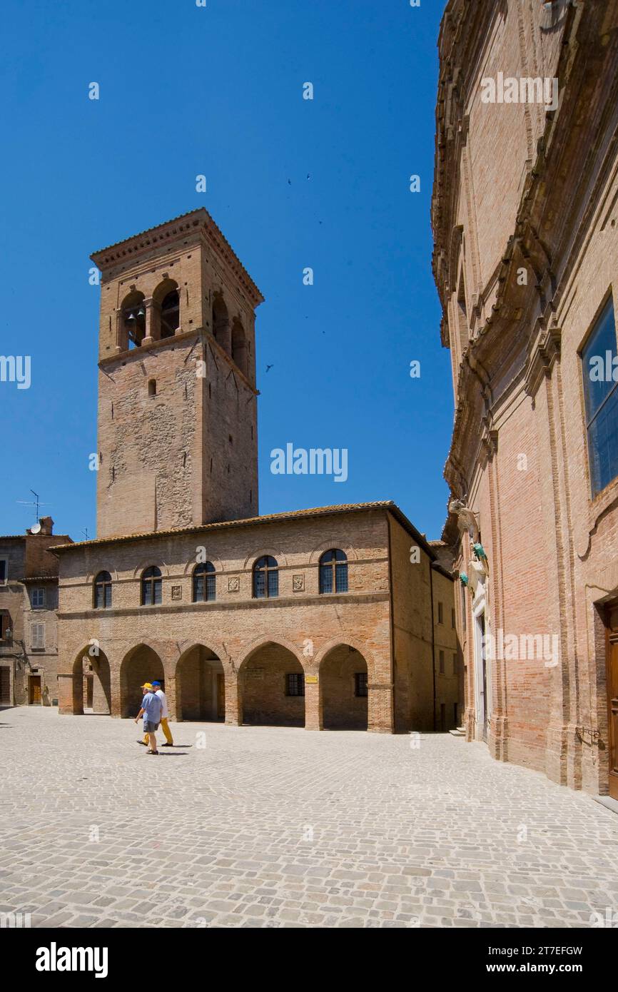 Palace of Reason. Sant'angelo in Vado. Marche. Italy Stock Photo - Alamy