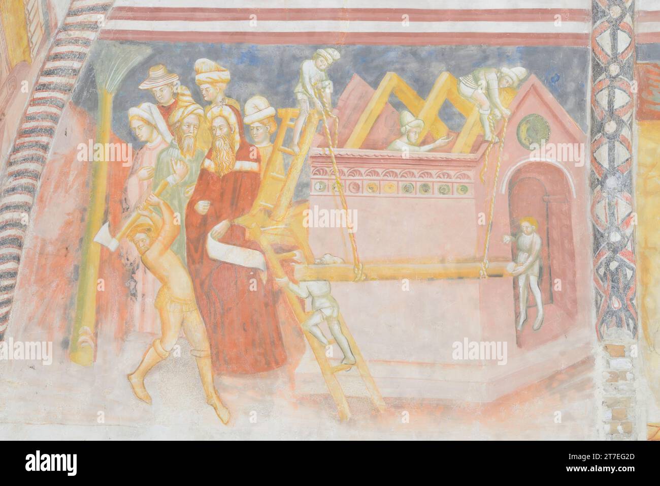 Farfa Chapel. Cycle of 14th Century Frescoes: Discovery of the True ...