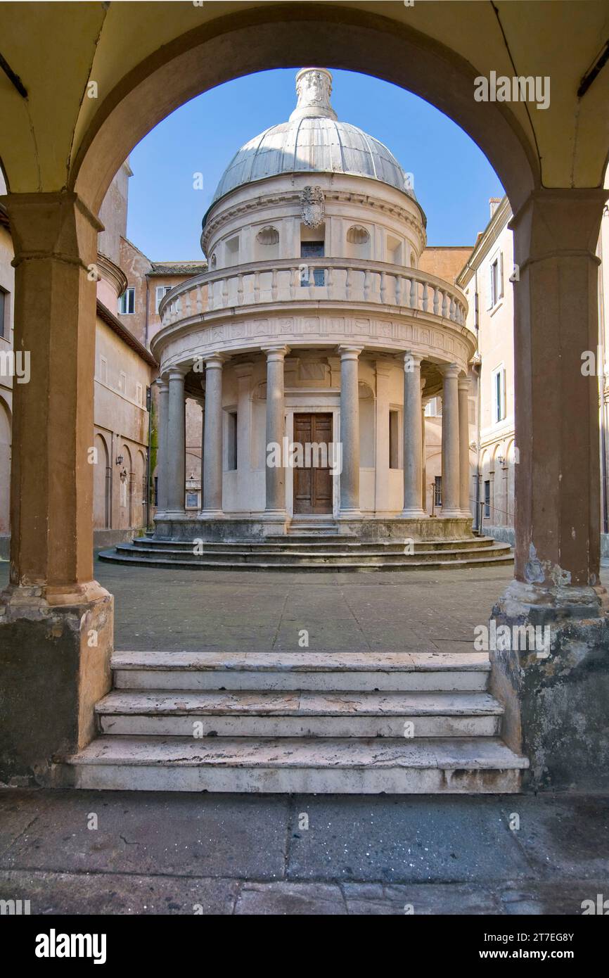 Tempietto del bramante hi-res stock photography and images - Alamy