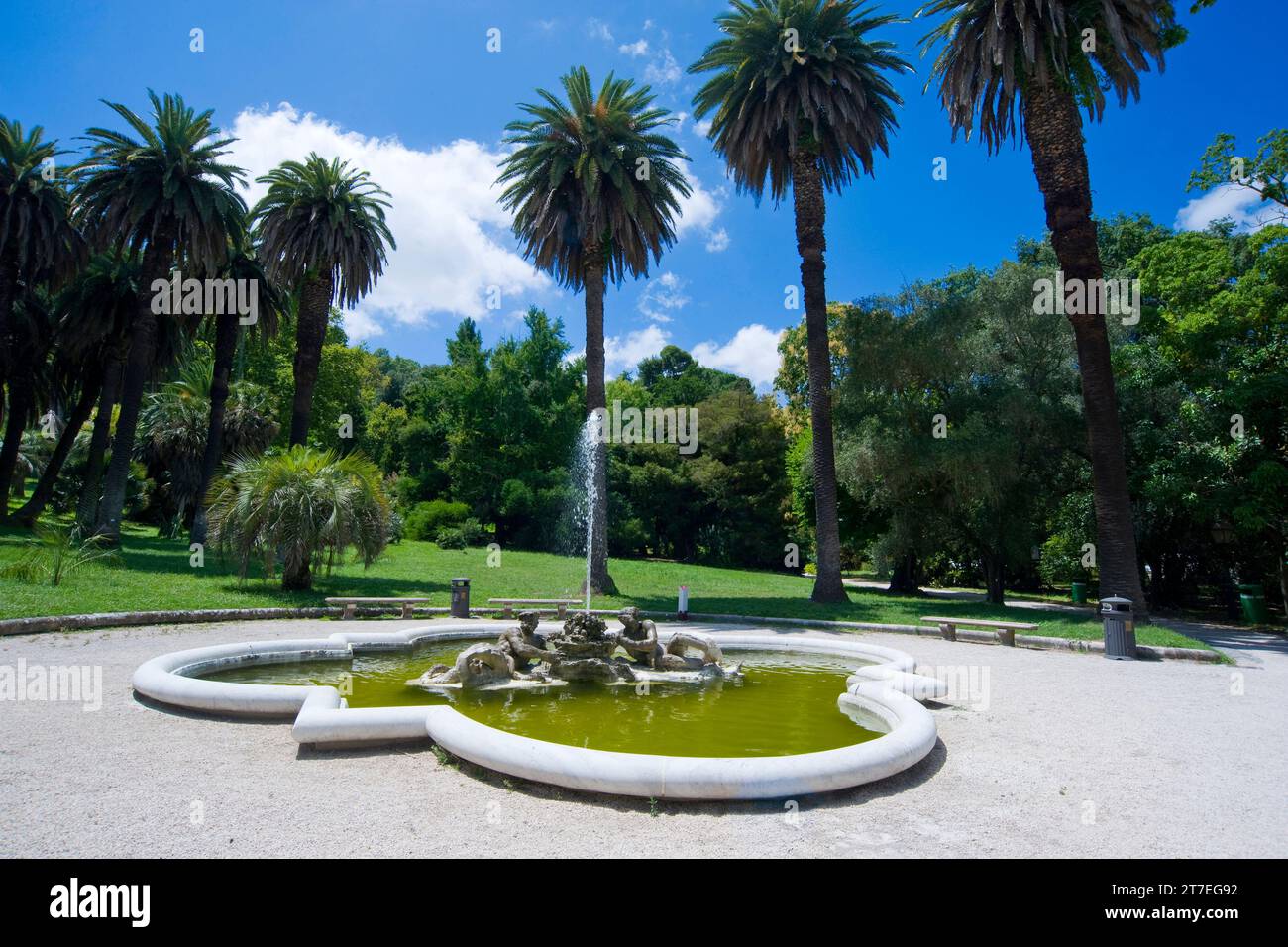 Botanical Garden. Rome. Lazio. Italy Stock Photo - Alamy