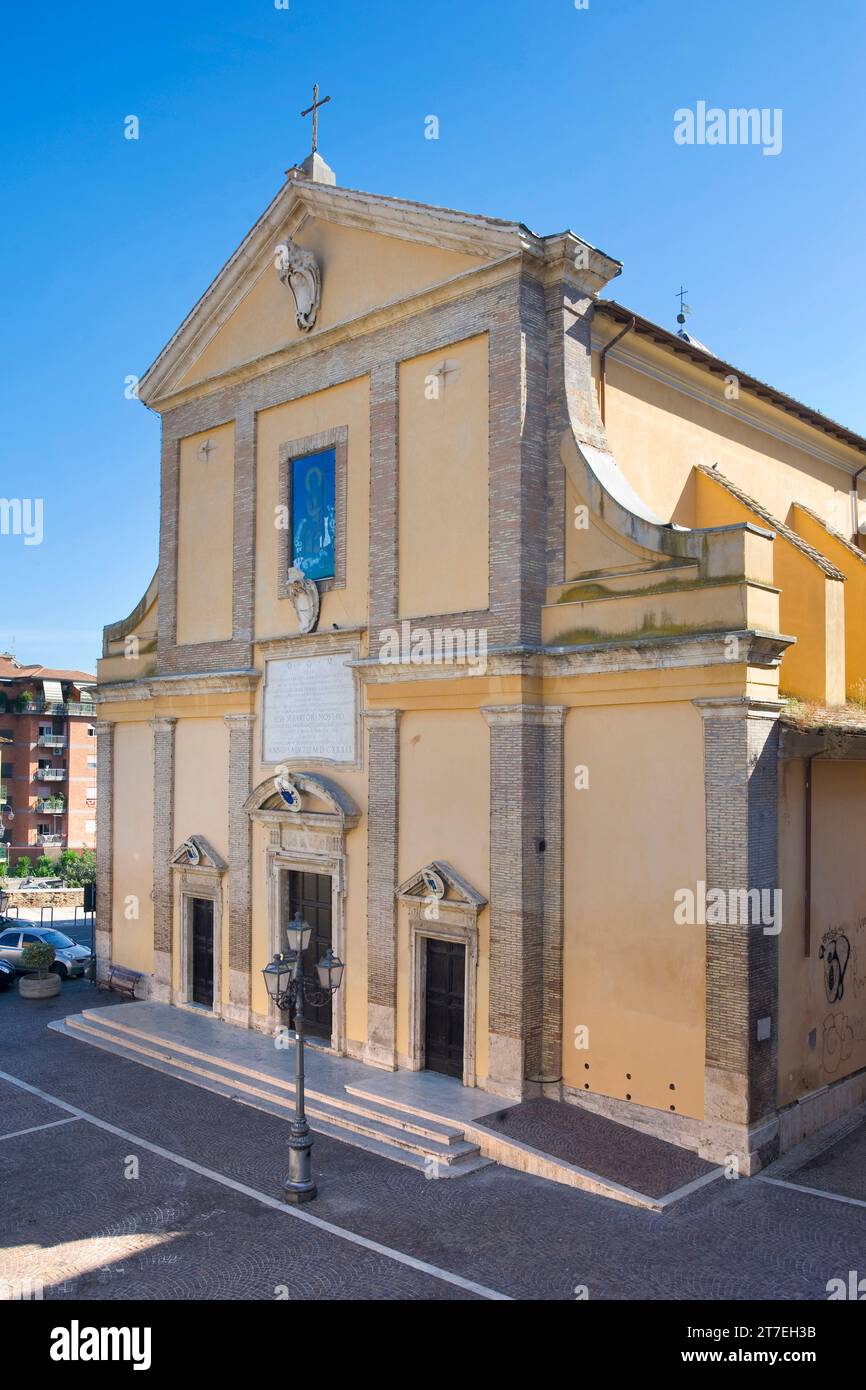 Cathedral. Monterotondo. Lazio. Italy Stock Photo - Alamy