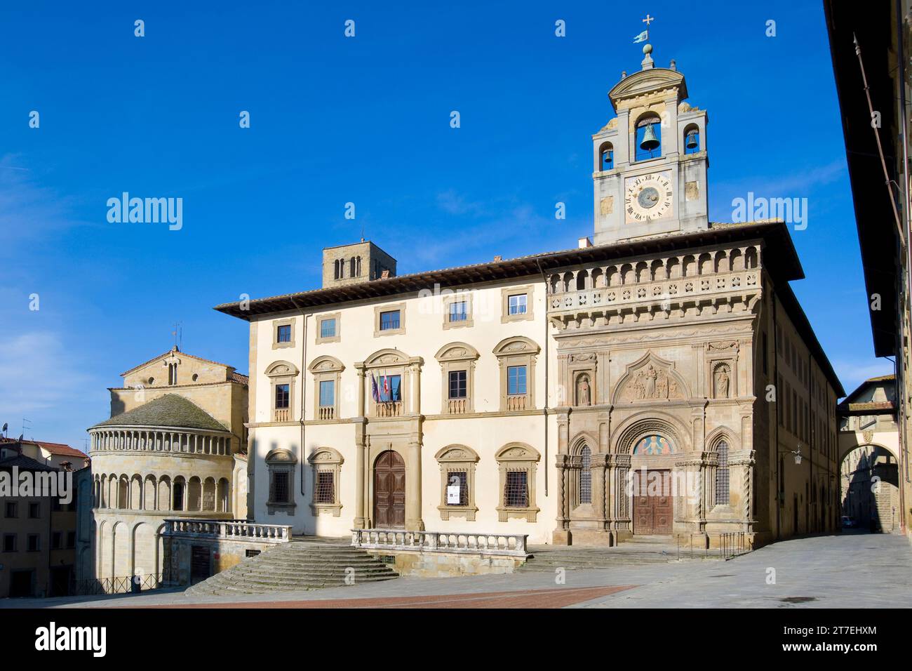 Palaces of the Courts and The Fraternity of the Laity. Large Square ...