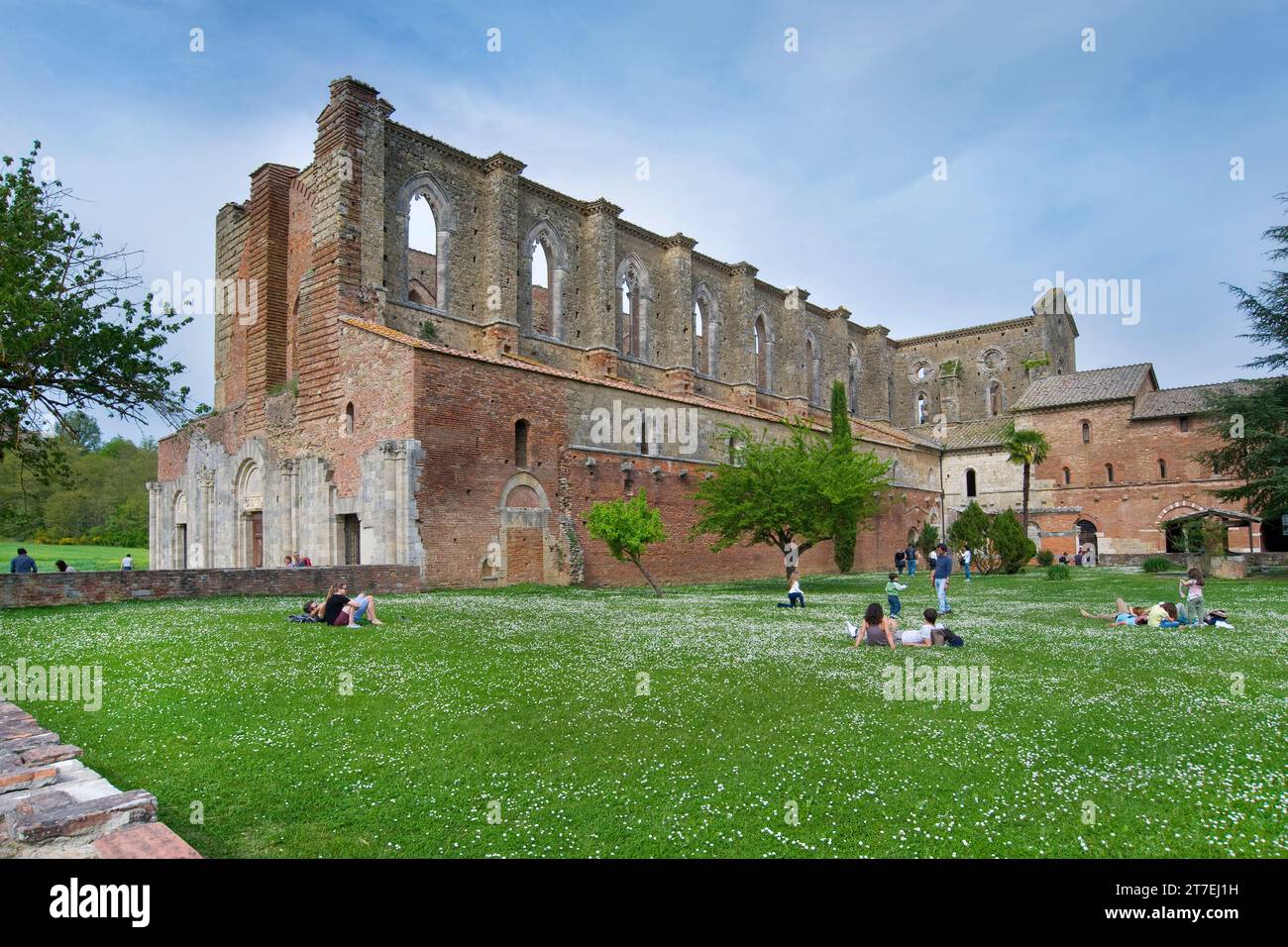 Abbey of San Galgano. Chiusdino. Tuscany. Italy Stock Photo - Alamy