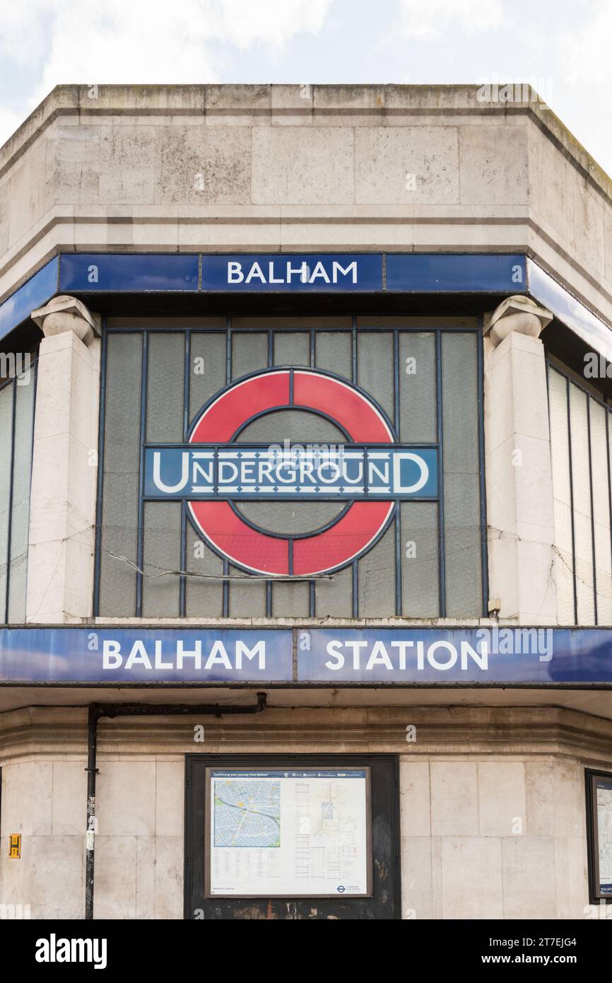 Charles Holden's Balham Underground Station, Balham High Road, Balham ...