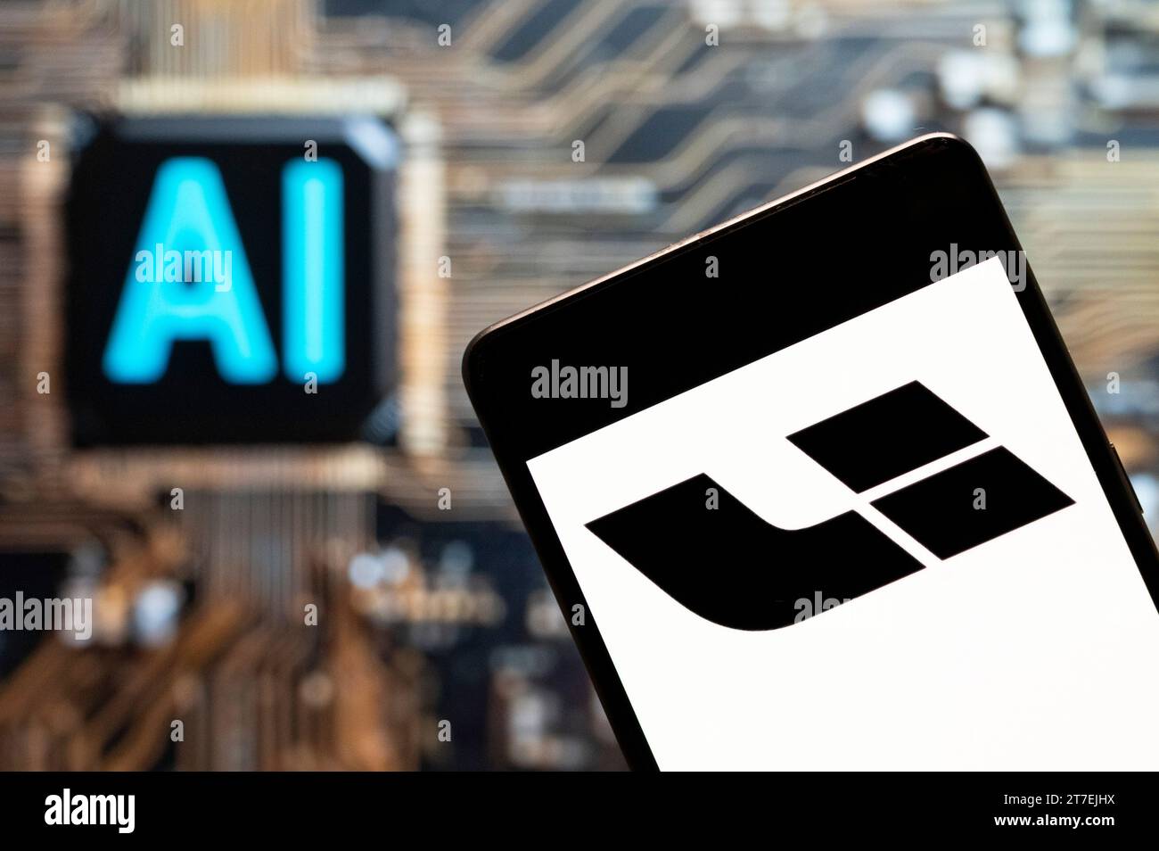 In this photo illustration, the Chinese electric vehicle manufacturer ...