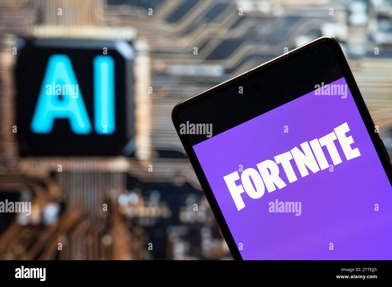 Fortnite logo hi-res stock photography and images - Alamy