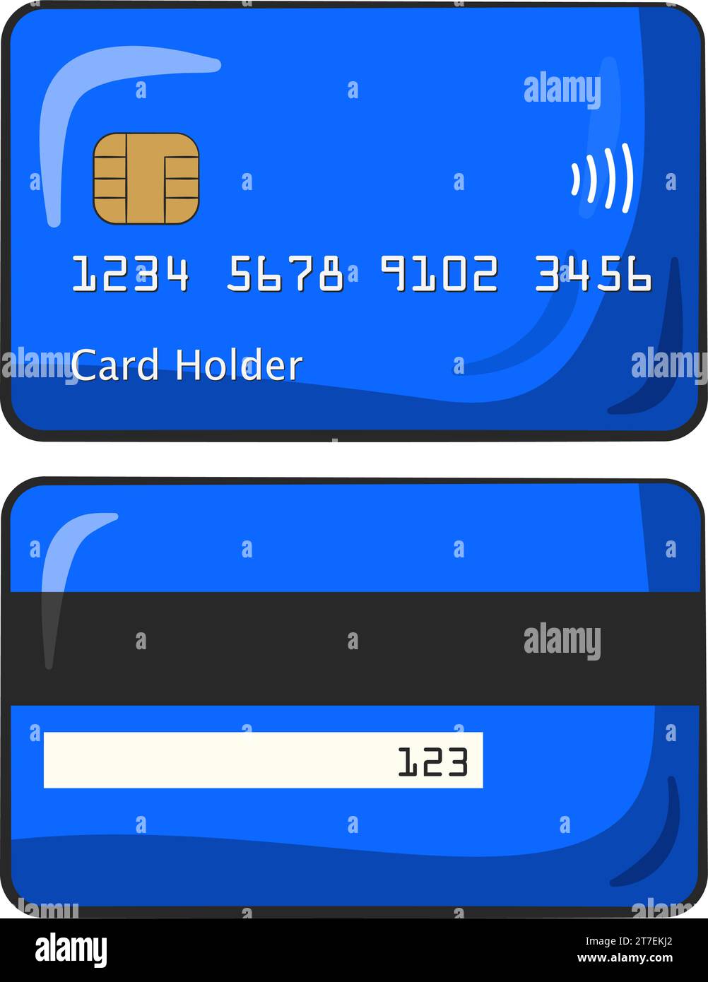 Front and back vector vectors hi-res stock photography and images - Alamy