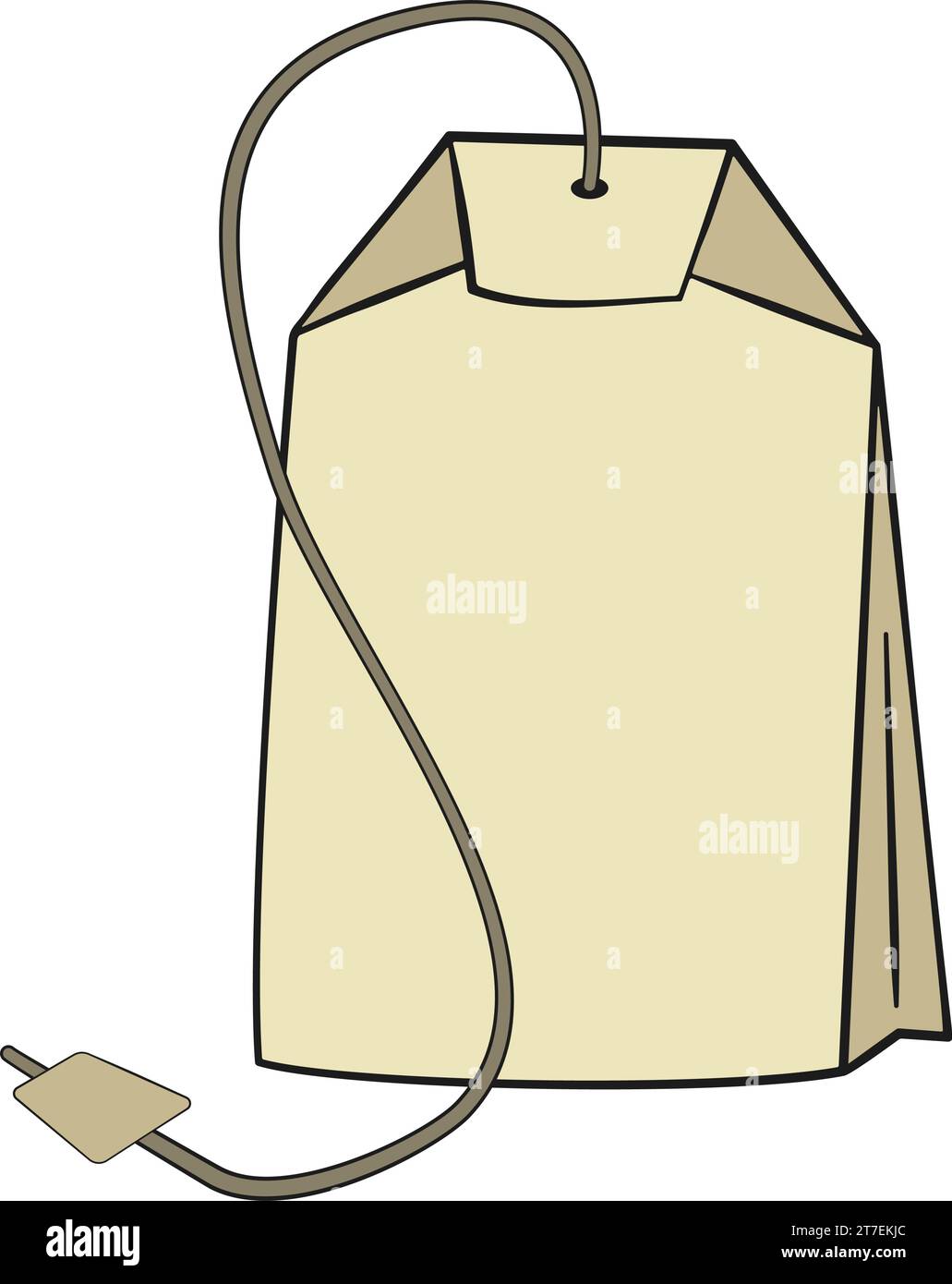 Tea bag icon cartoon hi-res stock photography and images - Alamy