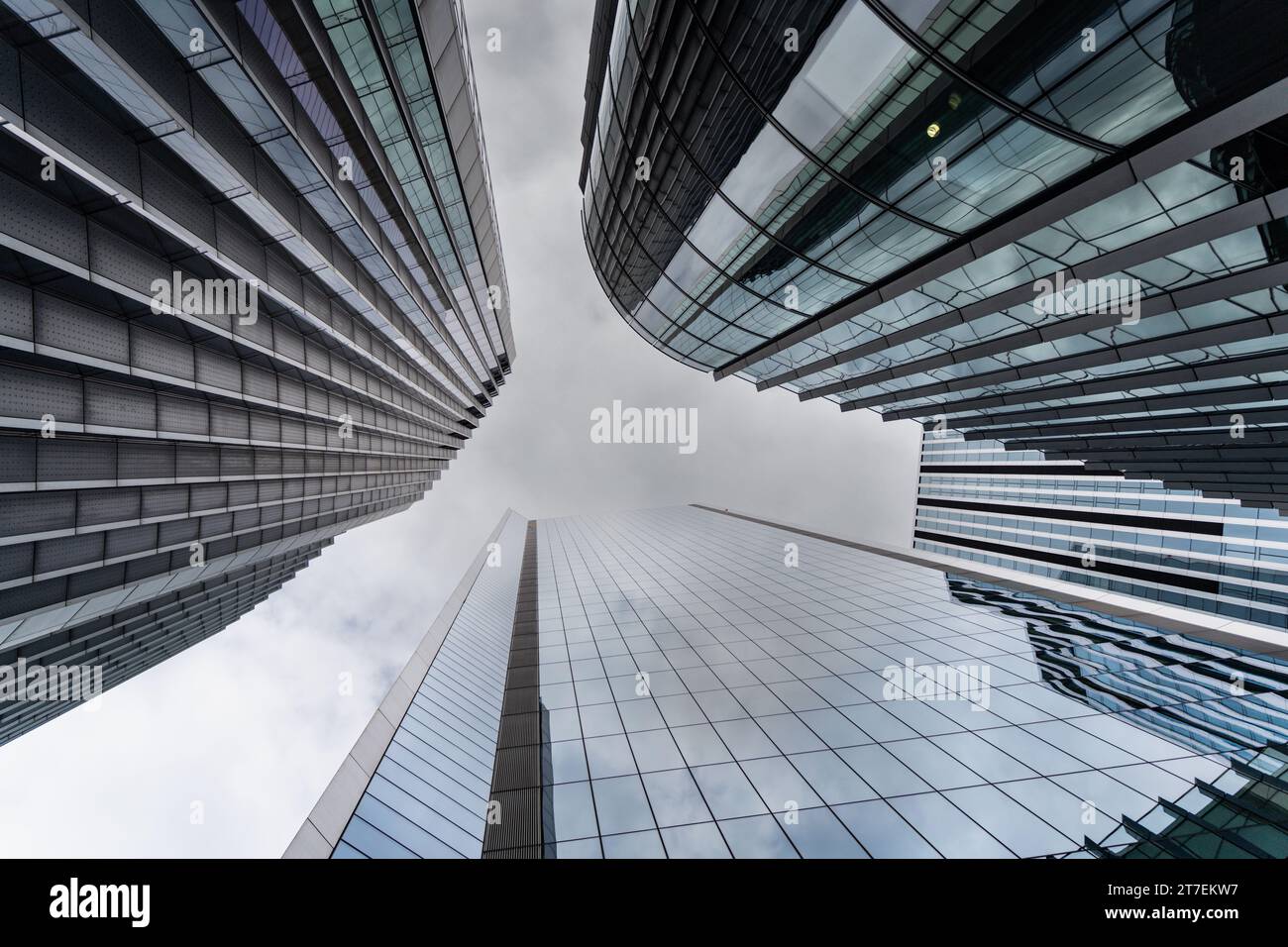 Modern architecture of the old city Stock Photo - Alamy