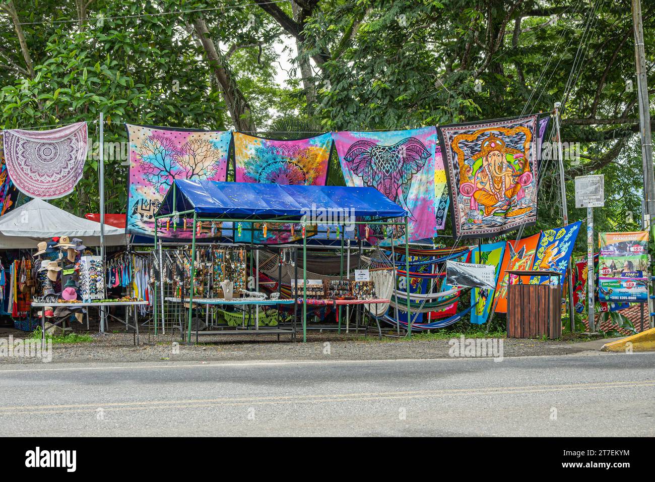 Costa Rica, Luganillas - July 22, 2023: Tarcoles River and Crocodile ...