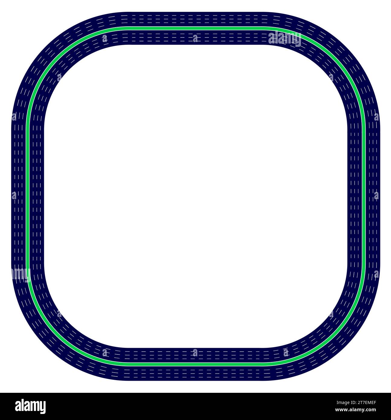 Four lanes Cut Out Stock Images & Pictures - Alamy