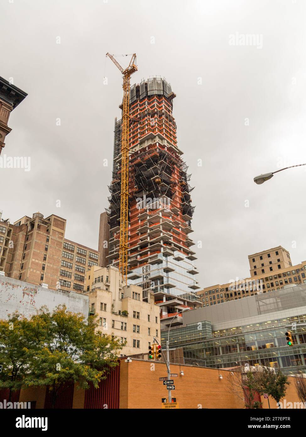Building under construction in Manhattan, New York, USA Stock Photo - Alamy