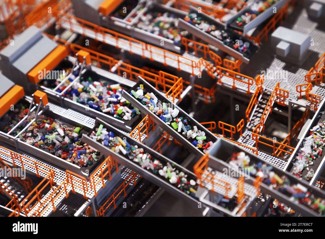 Miniature model during Wednesday's inauguration of Svensk ...