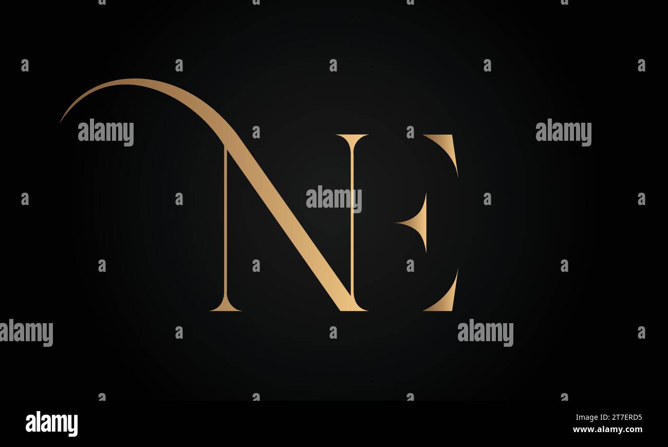 Ne letter Stock Vector Images - Alamy