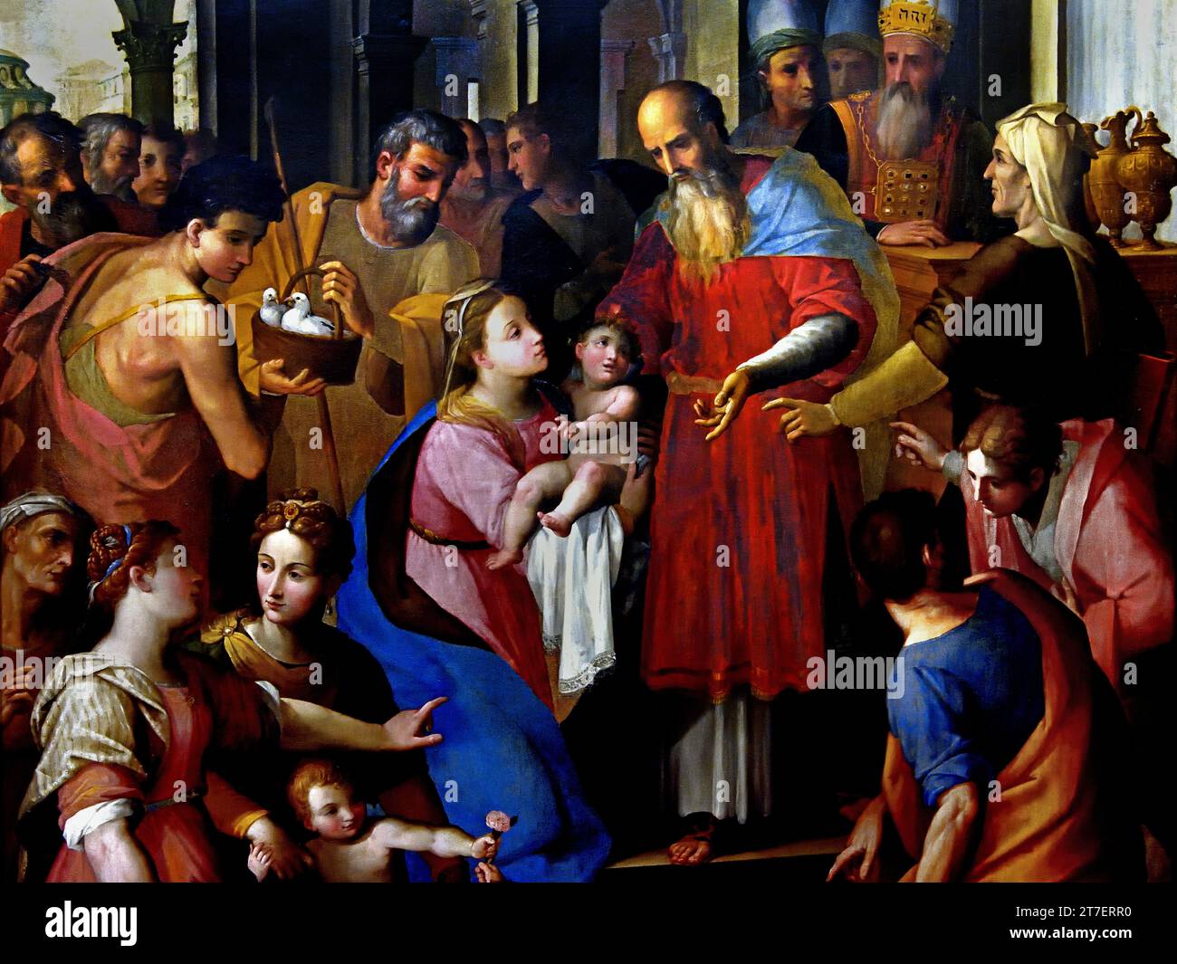 Presentation in the Temple 1599-1602 by Giovanni Balducci also known il ...