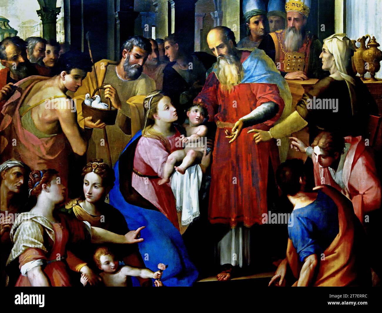 Presentation in the Temple 1599-1602 by Giovanni Balducci also known il ...