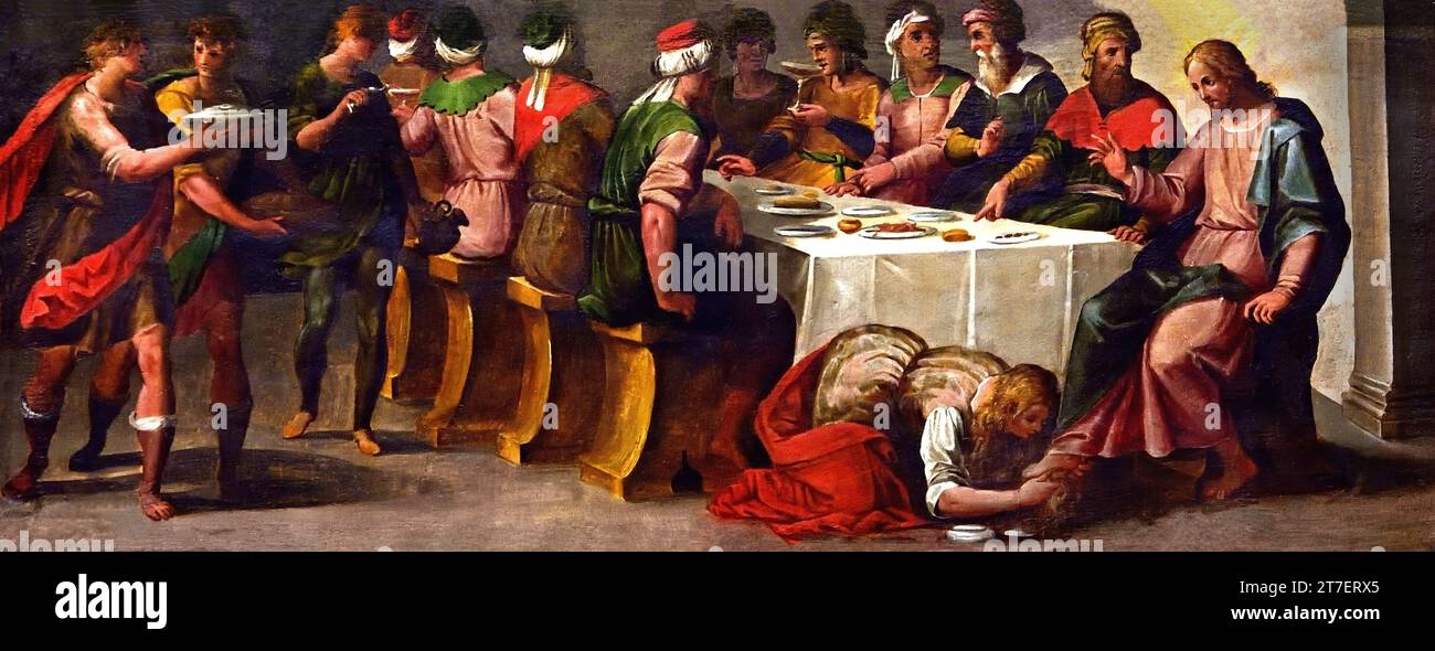 Jesus christ dinner hi-res stock photography and images - Alamy
