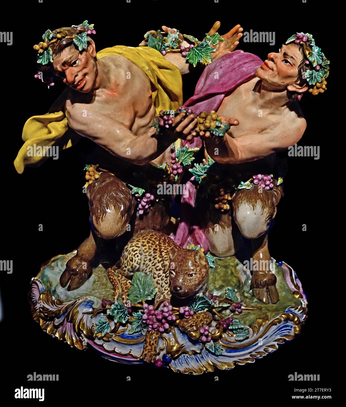 Pair of Satyrs Porcelain Fine Art Museum, Museo di Capodimonte, Naples ...