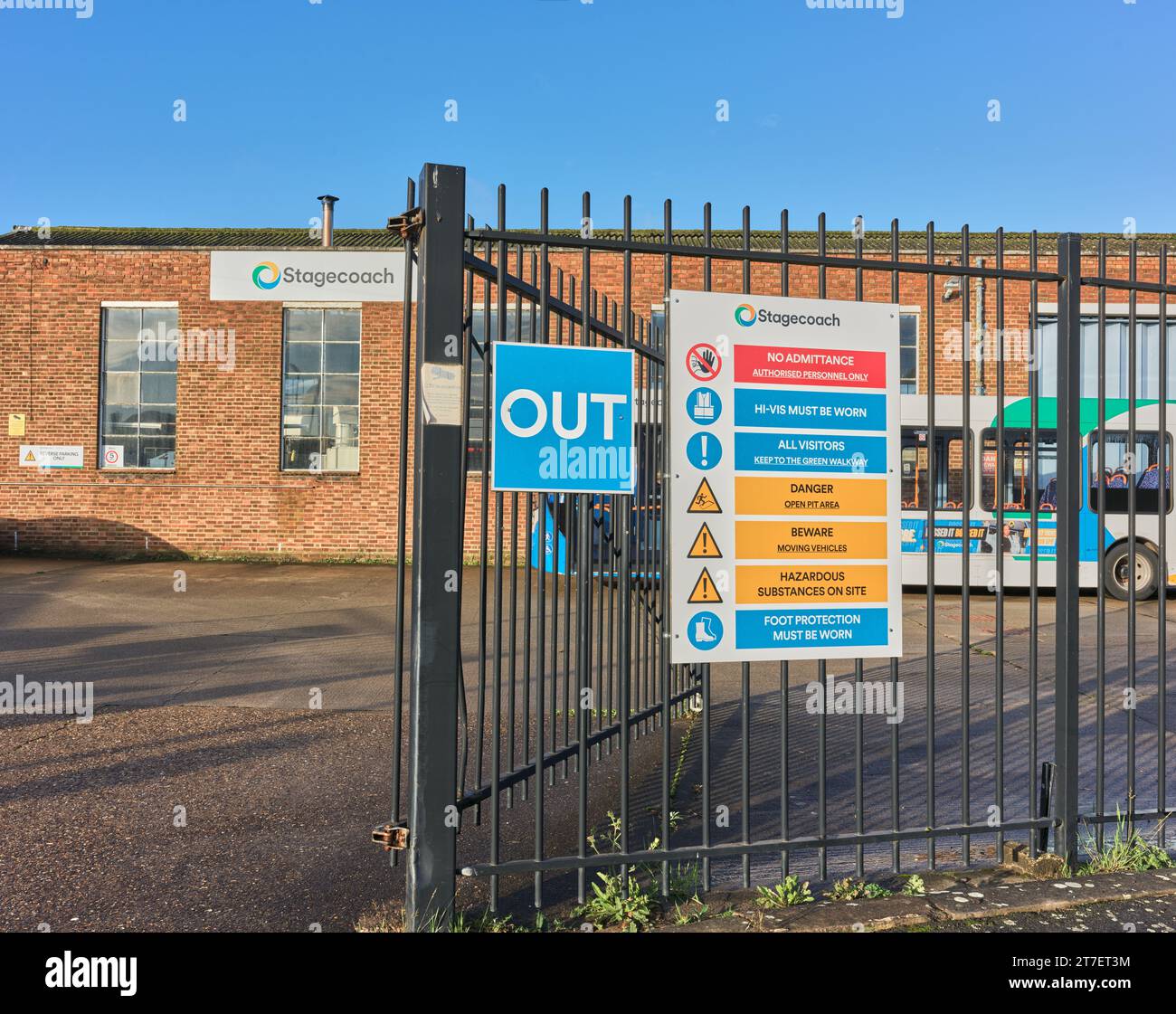 Stagecoach bus depot hi-res stock photography and images - Alamy