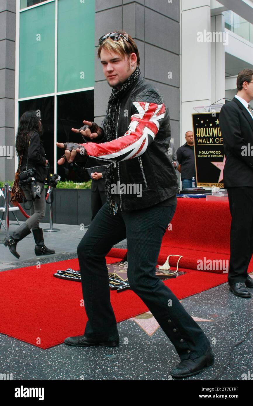 James Durbin at the Hollywood Chamber of Commerce ceremony to honor ...