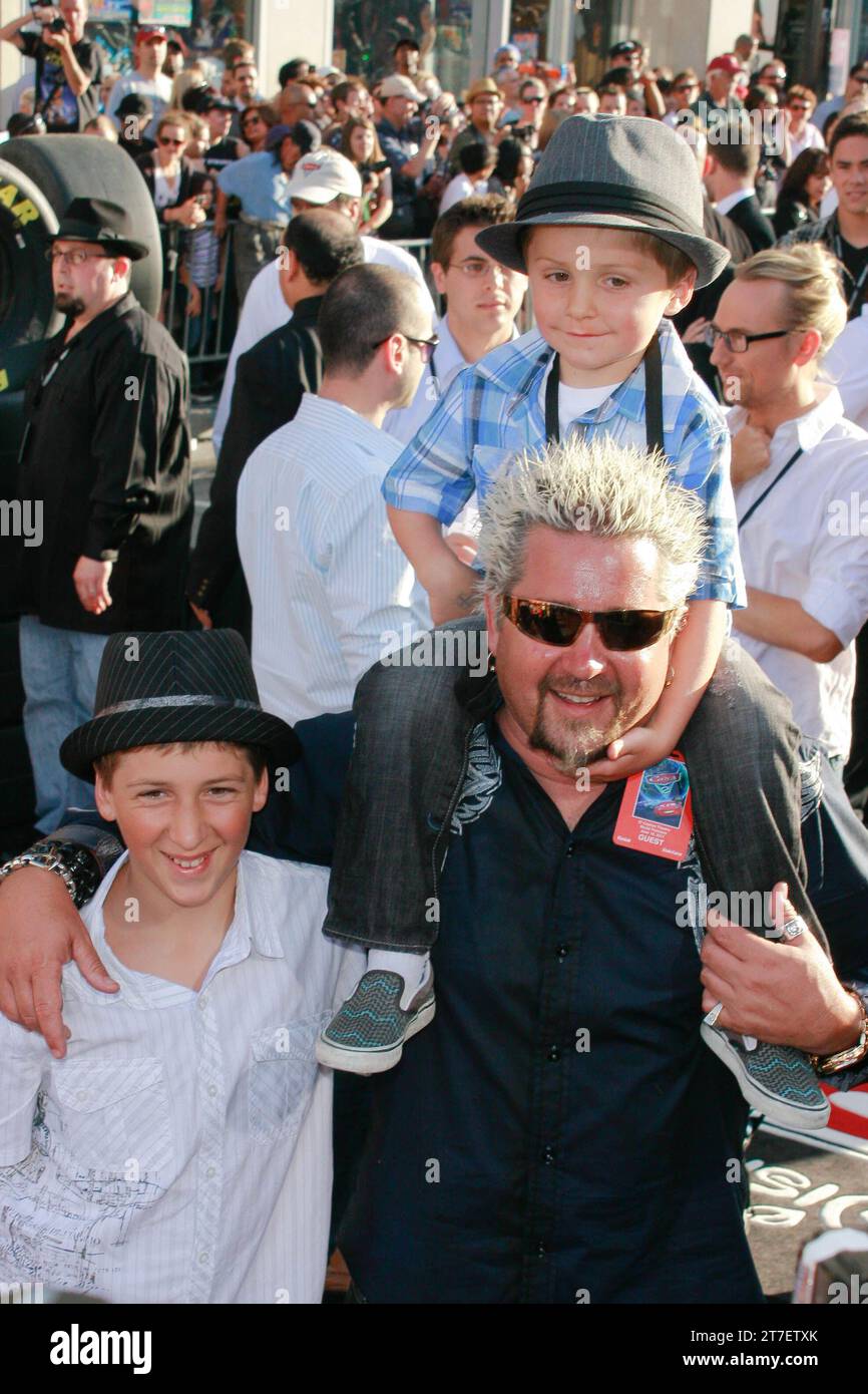 Chef Guy Fieri at the World Premiere of Disney Pixar's "Cars 2 ...