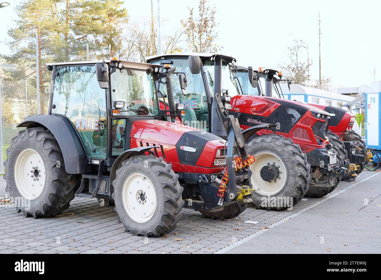 Foto Manuel Geisser 08.11.2023 Bild : Circus Knie Schweiz. Fahrhabe ...