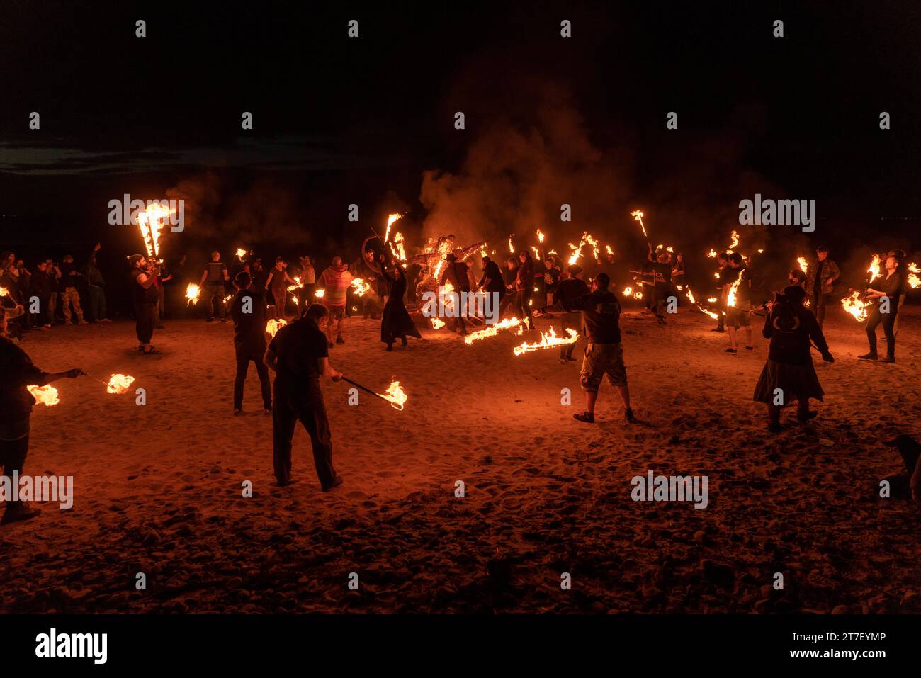 Fire memorial event Edinburgh Stock Photo - Alamy